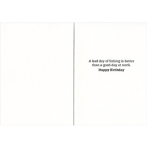 Fly Fisherman - Avanti America Collection Birthday Card