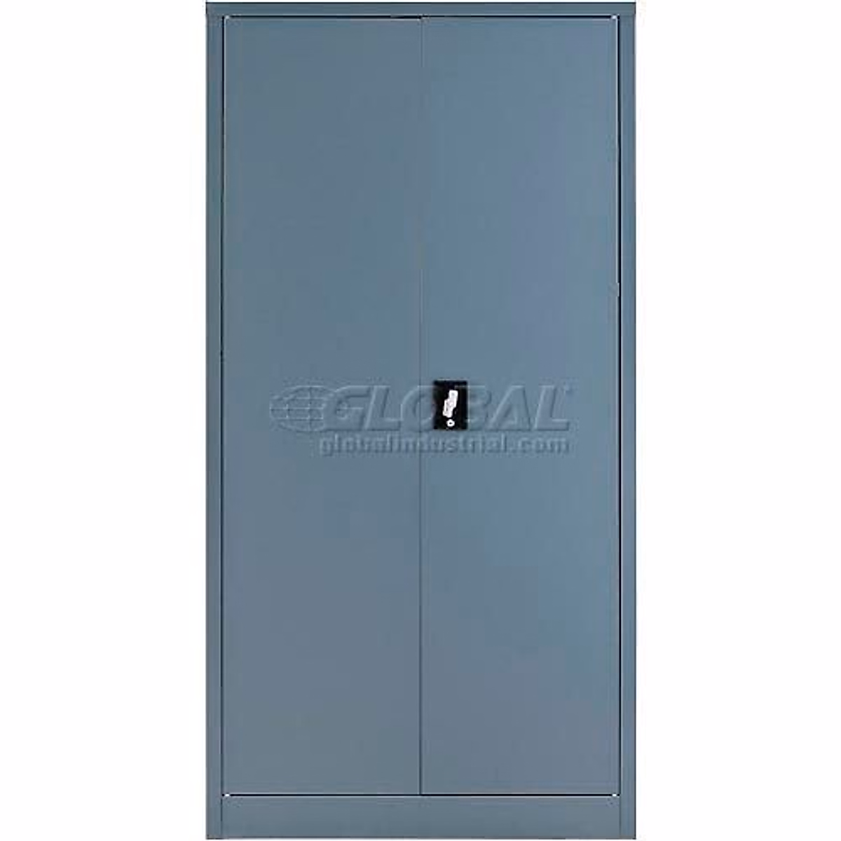 Global Industrial Assembled Janitorial Cabinet, 36x18x72, Gray