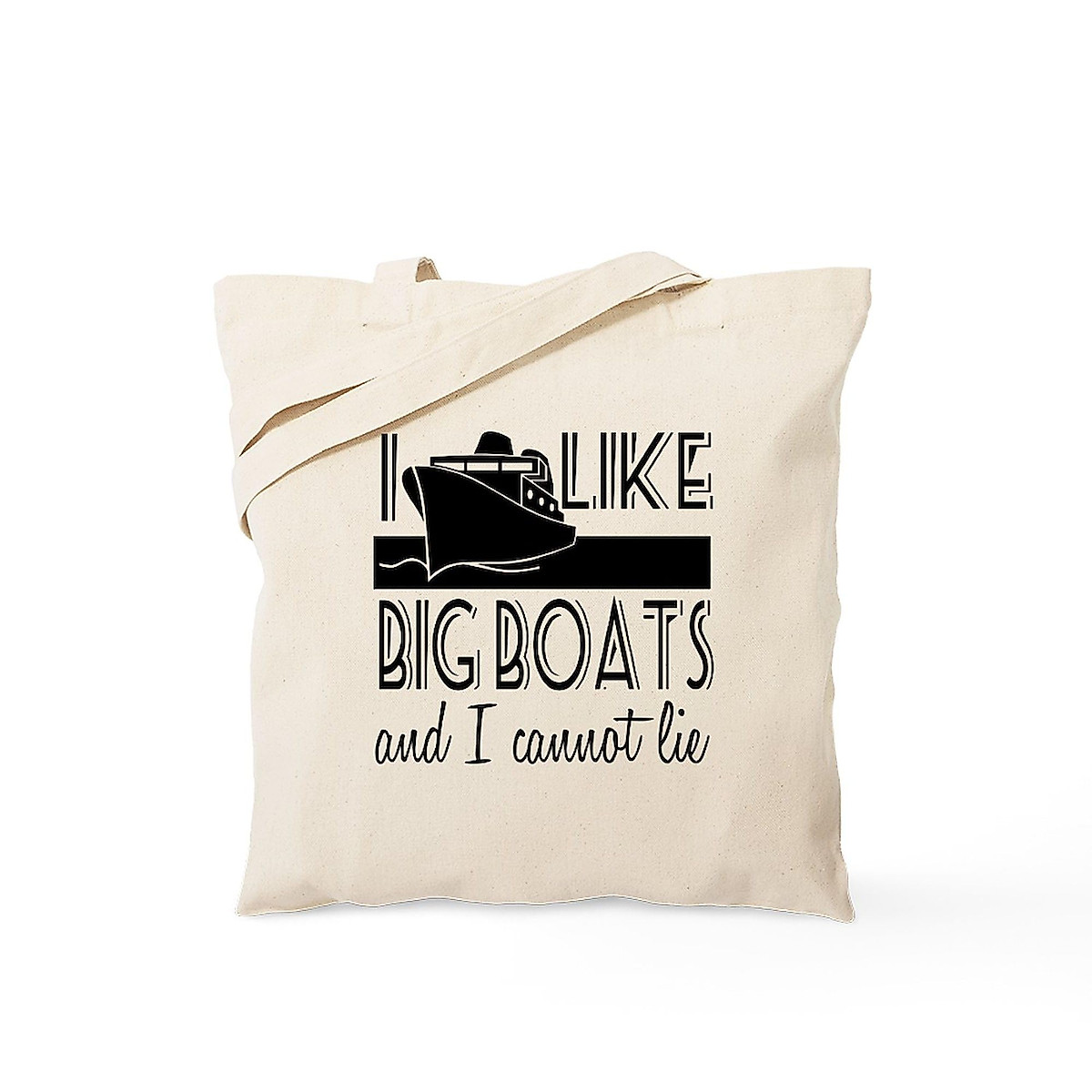 CafePress I Like Big Boats Tote Bag Canvas Tote Shopping Bag