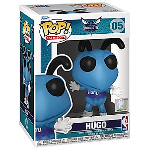 POP NBA Mascots: Charlotte - Hugo Funko Pop! Vinyl Figure (Bundled with Compatible Pop Box Protector Case), Multicolored, 3.75 inches