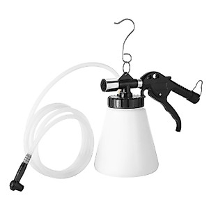 DASBET Pneumatic Brake Fluid Bleeder Tool with 4 Master Cylinder Adapters 90-120 PSI