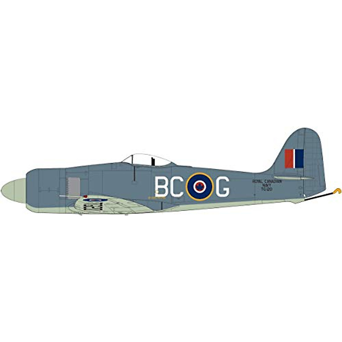 Airfix Hawker Sea Fury FB.11 'Export Edition' 1:48 Military Aircraft Plastic Model Kit A06106