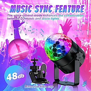 KUNHAK LED Ball Light,Rechargeable Bike Lights, Ultra Bright Bicycle Lights for Night Riding, Road Mountain Bike Accessories for Kids Adults