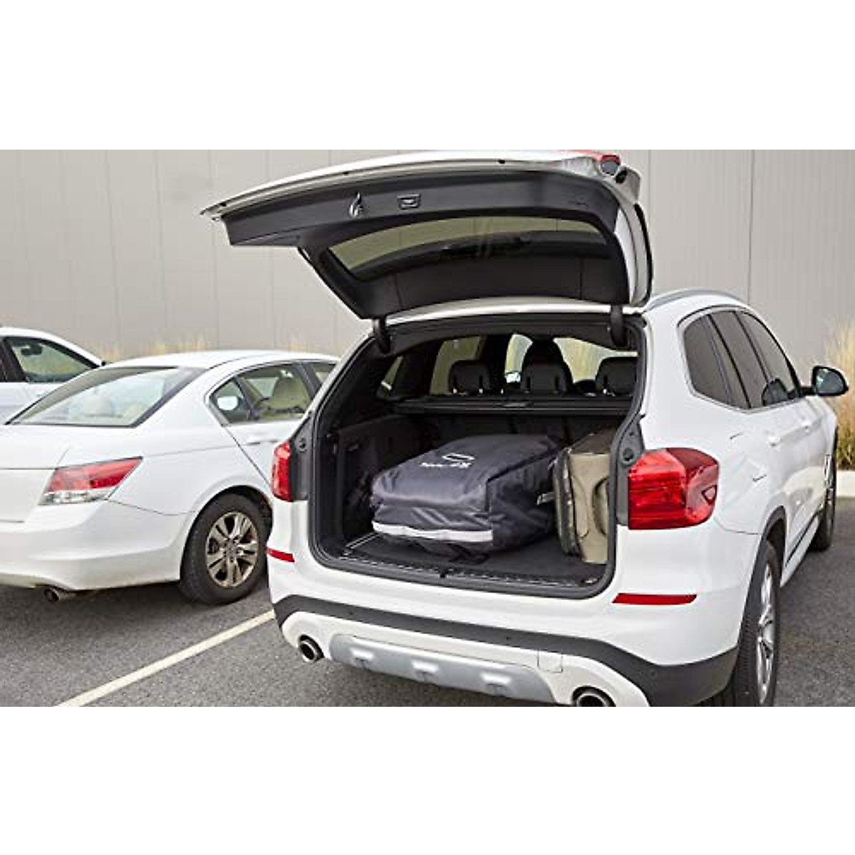 UPPAbaby Vista V2 Stroller - Greyson (Charcoal Melange/Carbon/Saddle Leather) + Travel Bag for Vista, V2, Cruz, V2