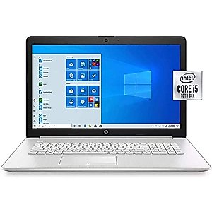HP - 17.3" HD+ Touchscreen Laptop - 10th Gen Intel Core i5 - 8GB Memory - 256GB SSD - Numeric Keypad - DVD-Writer - Windows 10 Home