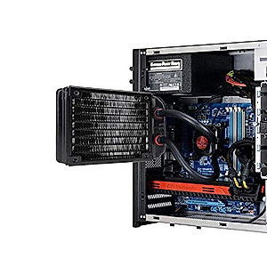 90MM Aluminum Computer Radiator Water Cooling Radiator Water Cooler 9 Tubes Heat Exchanger CPU Heat Sink for Laptop Desktop