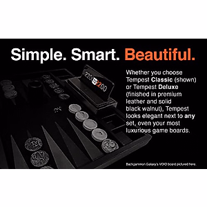 Tempest Deluxe - 2025 Edition - A Luxurious Walnut and Leather Chess Clock/Phone Dock Hybrid. Includes Deluxe Dock Plus Bundled iOS and Android Software (Phone is not Included)