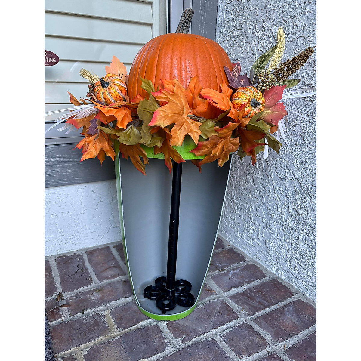 Lift Kit Planter Insert Tall Tapered Plant Riser Fill Bottom of Tall Flower Pots and Large Plant Containers | Indoor and Outdoor (11-17” Rise, 6" Base, 10" Top)