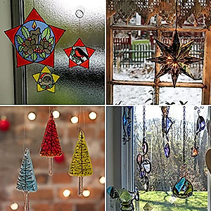 Piutouyar 12Pcs Suction Cup with Ring 2"/50mm Clear Key Ring Suction Cups Sucker for Window Kitchen Wall Hook Hanger