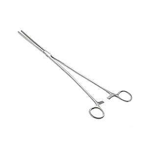 SE 16" Self-Locking Straight Forceps - 615FS