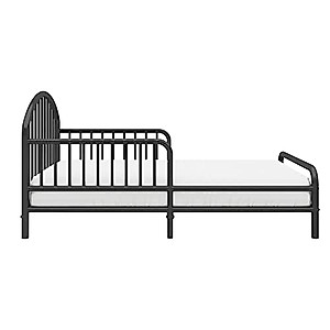 Little Seeds River Metal Toddler Bed, Black