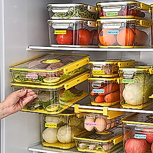 Rectangular Assorted Color Waterproof Removable Labels Self-Adhesive Name Label Stickers for Office School Supplies, Water Bottles, Daycare, Food Containers Classification Mark Name Sticker (260)