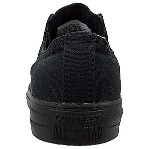 Converse Unisex Chuck Taylor All Star Low Top Black Monochrome Sneakers - 12 B(M) US Women / 10 D(M) US Men