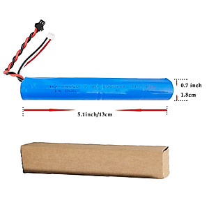 Gel Gun Battery Pack Accessories for SRB1200 400 400-SUB Gel Blaster with USB Charging Cable Rechargeable Lithium Battery SM2P XH-3 Plug 1PCS