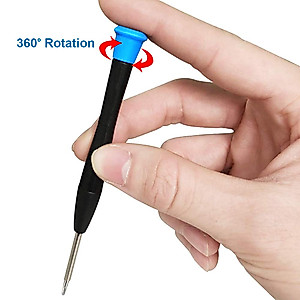 MMOBIEL 8 in 1 Magnetic Metal Thumbsticks Analog Joysticks Maximum Grip Compatible with PS4, PS4 Slim, PS4 Pro Dualshock, Xbox One, Xbox One Elite, Xbox One S Black Incl. (+) and T8 Torx Screwdriver