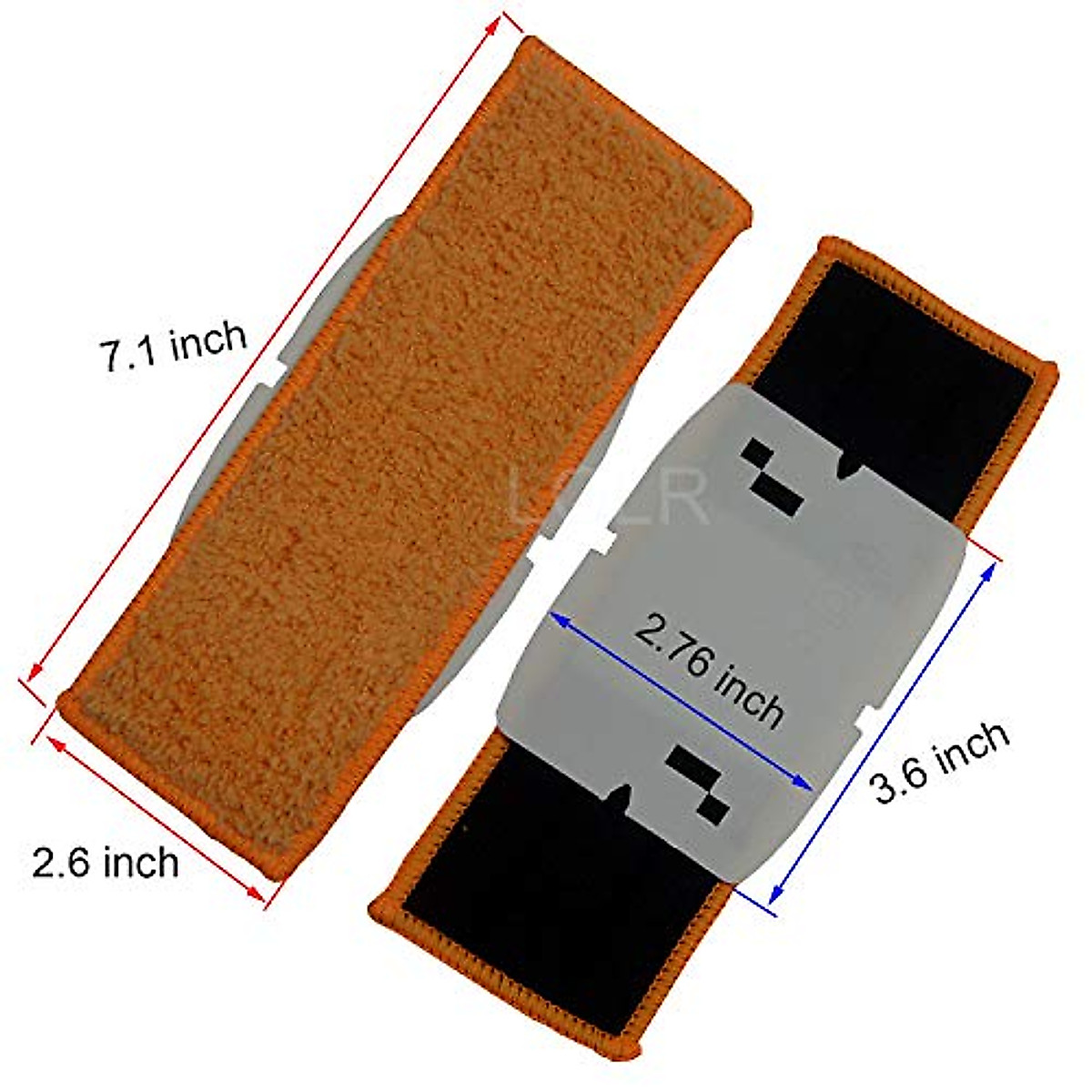 Syxtidy 6 Pack Washable Reusable Mopping Pads for iRobot Braava Jet 240 241 (2 Wet Pads, 2 Dry Pads, 2 Damp Pads)