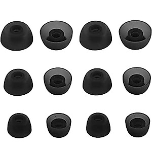 ALXCD Ear Tips Compatible with JBL Tune 230NC TWS Earbuds, S/M/L 3 Sizes 6 Pairs Silicone Earbuds Tips Replacement Tips Eartips, Compatible with JBL Tune 230NC TWS, Gray sml