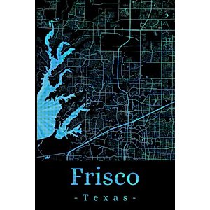 Frisco Texas: Your city, your region, your home! | Composition Notebook 6x9 plaid 120 pages