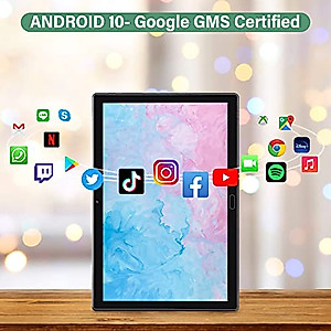 Tablet 10.1 Inch Android 10 HD Touchscreen Tablets 1.8Ghz Processor 32GB Storage Tablet Computer, 2GB RAM, 8MP Camera, Long Battery Life