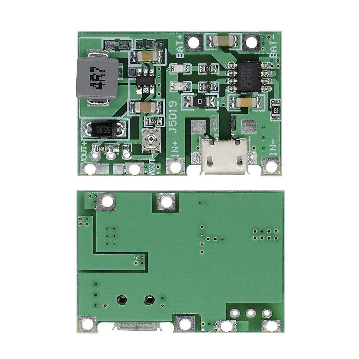 5Pcs 2A USB 18650 Lithium Li-ion Battery Charger Module Boost 3.7V to 5V 9V 12V