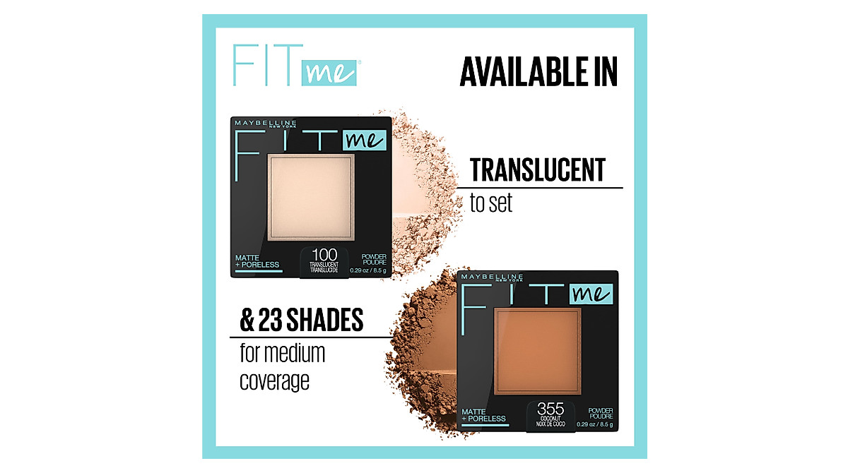 Maybelline Fit Me Poreless Powder - Natural Ivory Finish