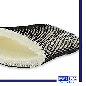 PUREBURG HWF64 Wick Filters Compatible with Holmes HWF64 Filter B fits Holmes HM1730 HM1745 HM1746 HM1750 HM2200 Sunbeam SCM1745 SCM1746 Bionaire BWF64 BWF64CS BCM1745 BCM1745-C BCM2200,2-Pack