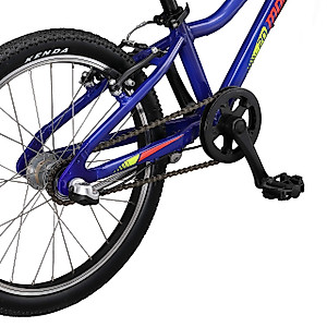 Mongoose Cipher Kids Mountain Bike Blue, 20-Inch