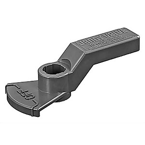 ATIE Never Lube Valve Handle R0487200/7433 and Knob 4603/R0486900 Replacement Kit Fits Zodiac Jandy 2-Port/3-Port NeverLube Valve Black/Gray Handles 4733, R0487200, 1301+