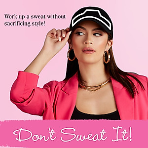 Hollywood Fashion Secrets Hat Shields - Discreet & Disposable Protection, 10 Count Transparent