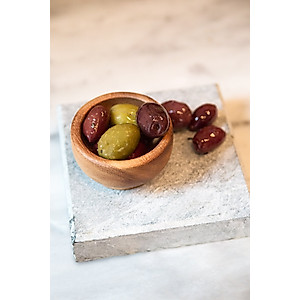 Ironwood Gourmet Acacia Condiment Cup, 2.75 x 2.75 x 1.5 inches, Brown