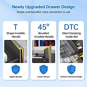 WOODBRIDGE CA48-CG-WH Vanity, 48", Grey with White Top