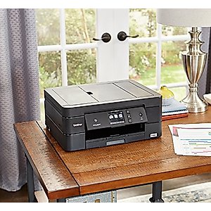 Brother Wireless All-in-One Inkjet Printer, MFC-J895DW, Multi-function Color Printer, Duplex Printing, NFC One Touch to Connect Mobile Printing, Amazon Dash Replenishment Enabled, Black, Standard