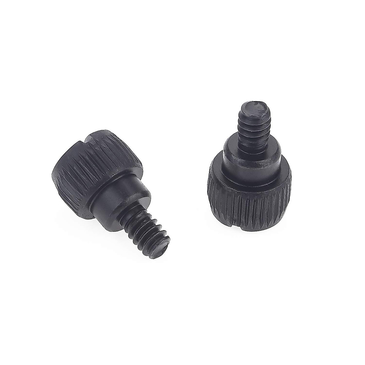 Favordrory 50 Pieces 6#-32x5 Computer Case Thumb Screws, Black