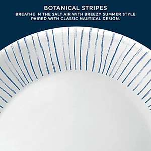 Corelle® Botanical Stripes 12-piece Dinnerware Set, Service for 4