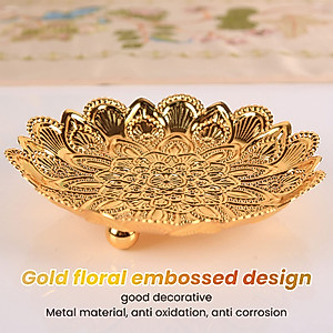 Tnfeeon Metal Fruit Basket, Chinese Gold Fruit Bowl Fruit and Vegetables Holder for Counters Kitchen Countertop Home Decor High end Look