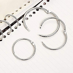 1.5" Metal Book Rings 01438-10 Rings