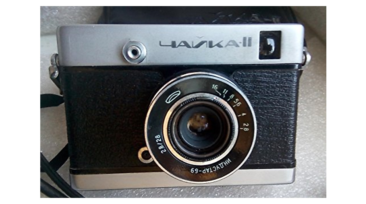 Rare Chaika II Vintage Soviet LOMO Half-Frame Camera