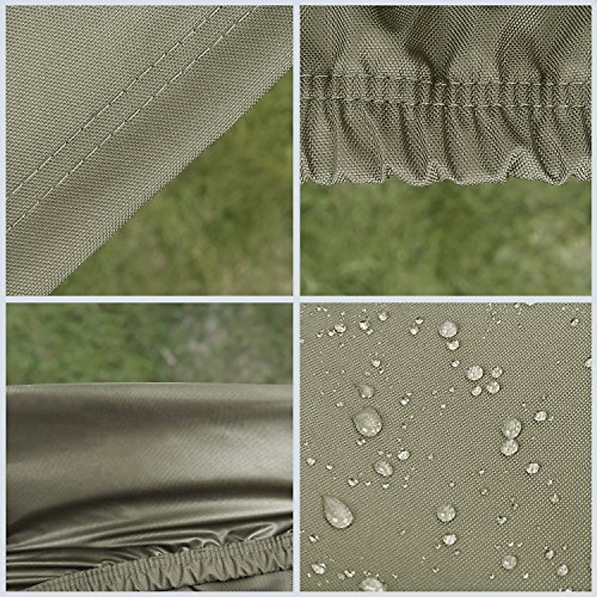 Eventronic Riding Lawn Mower Cover, Riding Lawn Tractor Cover Waterproof Heavy Duty Durable (600D-polyester oxford)