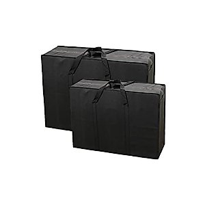 Yijunshangping Large-Capacity Storage Bag Moving Bag With Durable Zipper,Suitable For Clothes And Bedding And Camping Bag For Clothes, black，blue,Brown, 26.3x9.4x19.6inch