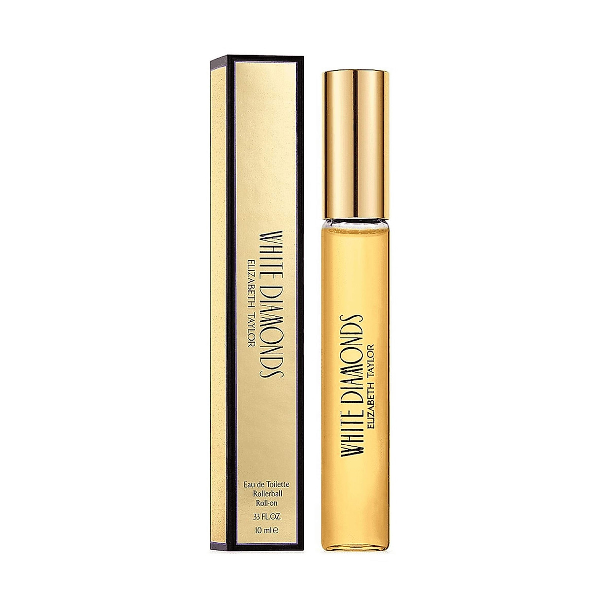 WHITE DIAMONDS Elizabeth Taylor .33oz/10ml Rollerball/Roll-on