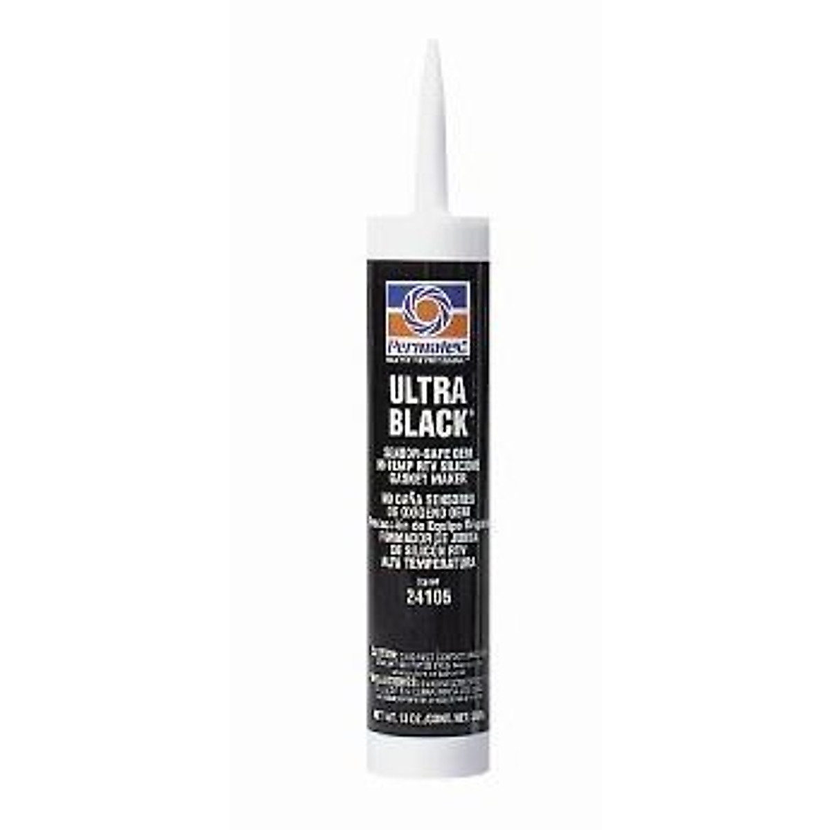 Permatex/13 oz. (369 g.) cartridge Ultra Black maximum oil resistance RTV silicone gasket maker