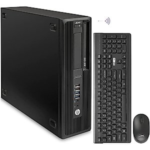 HP Z240 SFF Computer Desktop PC, Intel Core i5-7500 3.40GHz Processor, 16GB DDR4 Ram, 1TB SSD, WiFi | Bluetooth, Wireless Keyboard & Mouse, HDMI, Windows 10 Pro (Renewed)