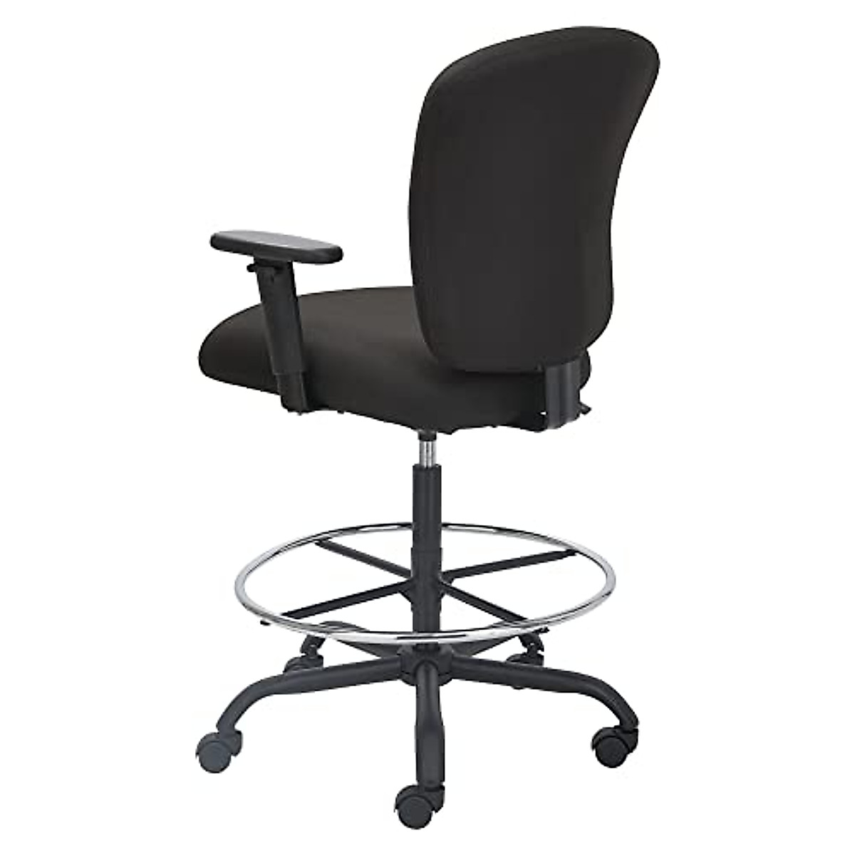 Alera ALEMT4610 Alera Mota Series Big And Tall Stool, Black