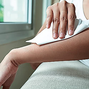 T.N. Dickinson's Witch Hazel Soothing MultiUse Cleansing Cloth, 4 Pack, 25 Cloths Per Pack,white