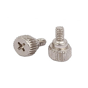 New Lon0167 20 Pcs Featured M3.5x6mm Male Thread reliable efficacy Metal Computer Desktop PC Case Thumb Screws(id:d86 31 d4 648)