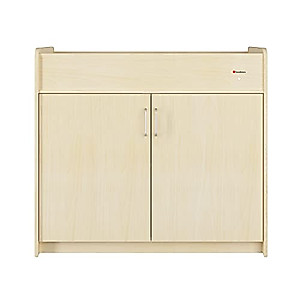 Foundations SafetyCraft Daycare Changing Table, Natural