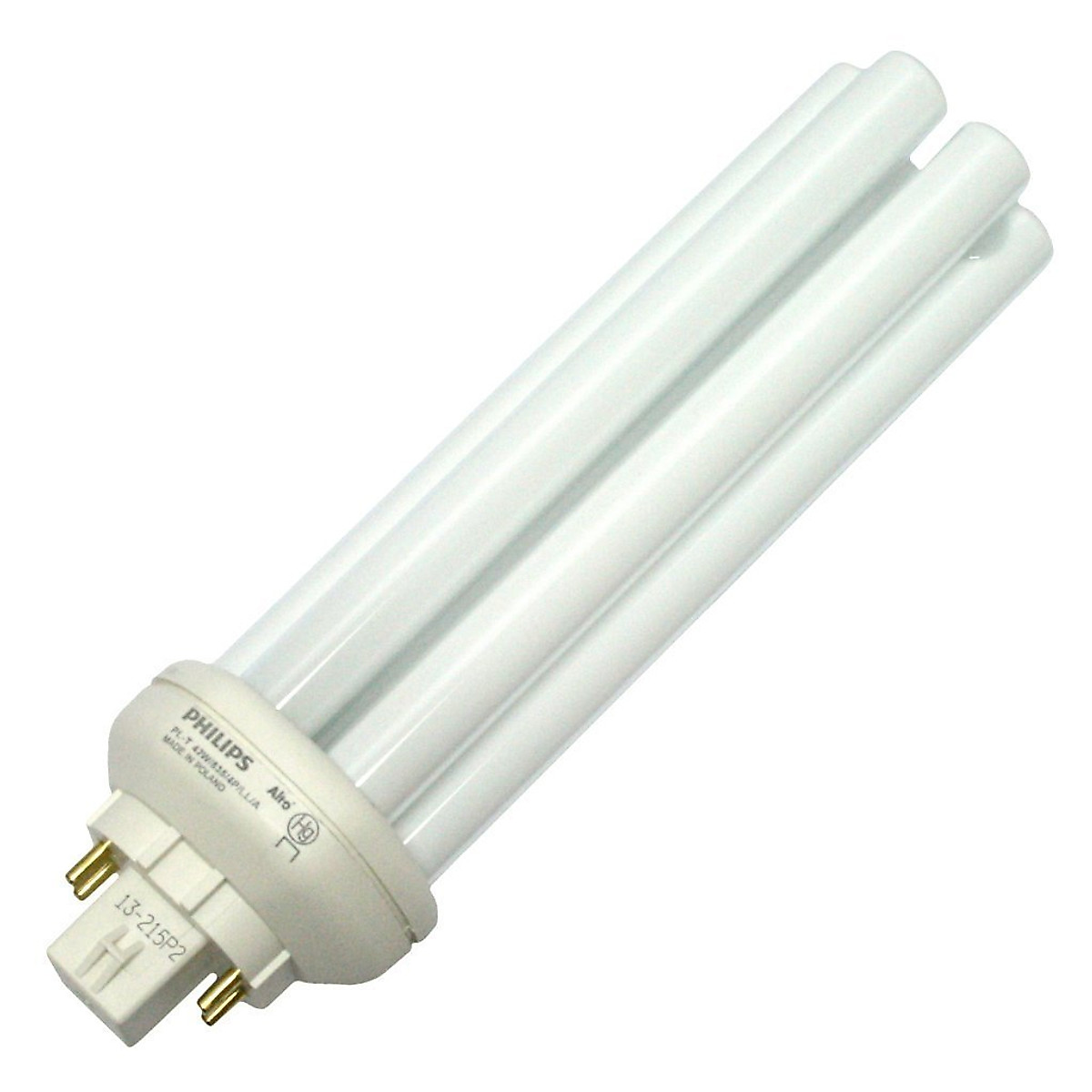 (Case of 10) Philips 268755 - PL-T 42W/835/4P/ALTO - NAED 20871-42 Watt - 4 Pin GX24q-4 Base - 3500K - CFL Light Bulb