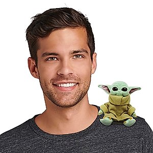 STAR WARS Grogu (The Child) Magnetic Shoulder Plush –The Mandalorian – Mini – 5 Inches