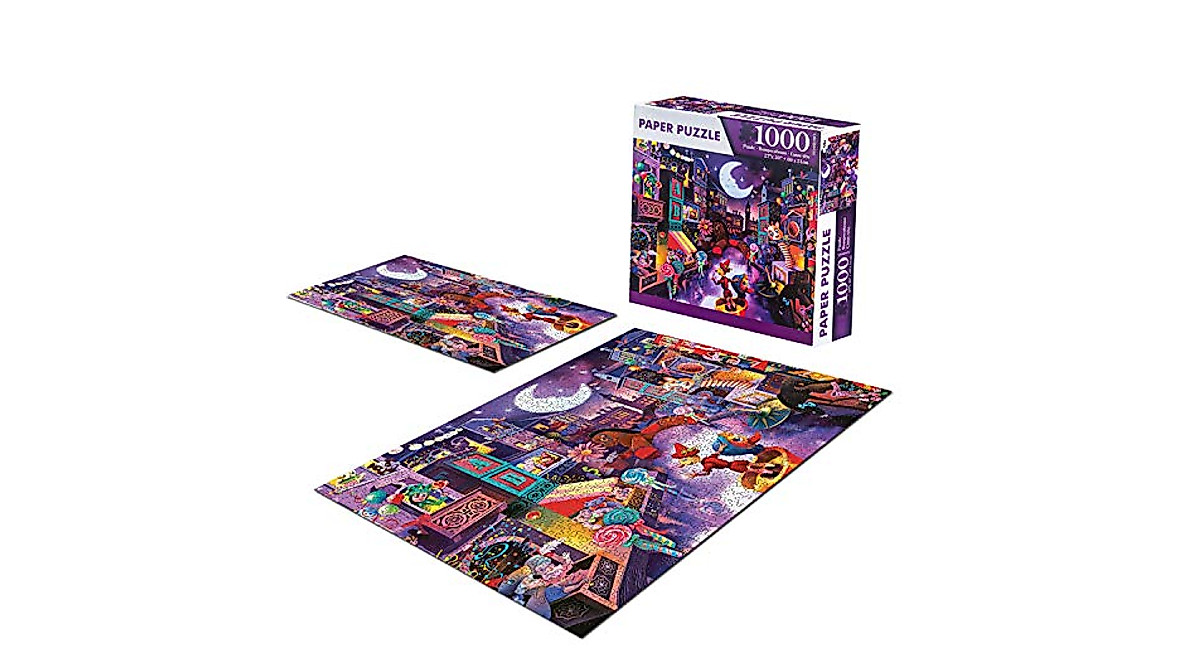 Puppet City 1000-Piece Jigsaw Puzzle for Adults & Kids