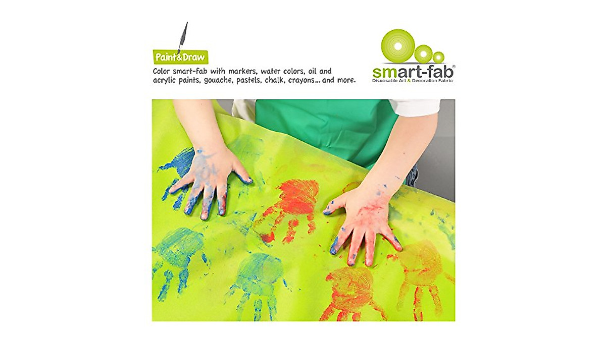 Smart-Fab Apple Green Fabric 48" x 40' - Durable, Versatile Craft Material